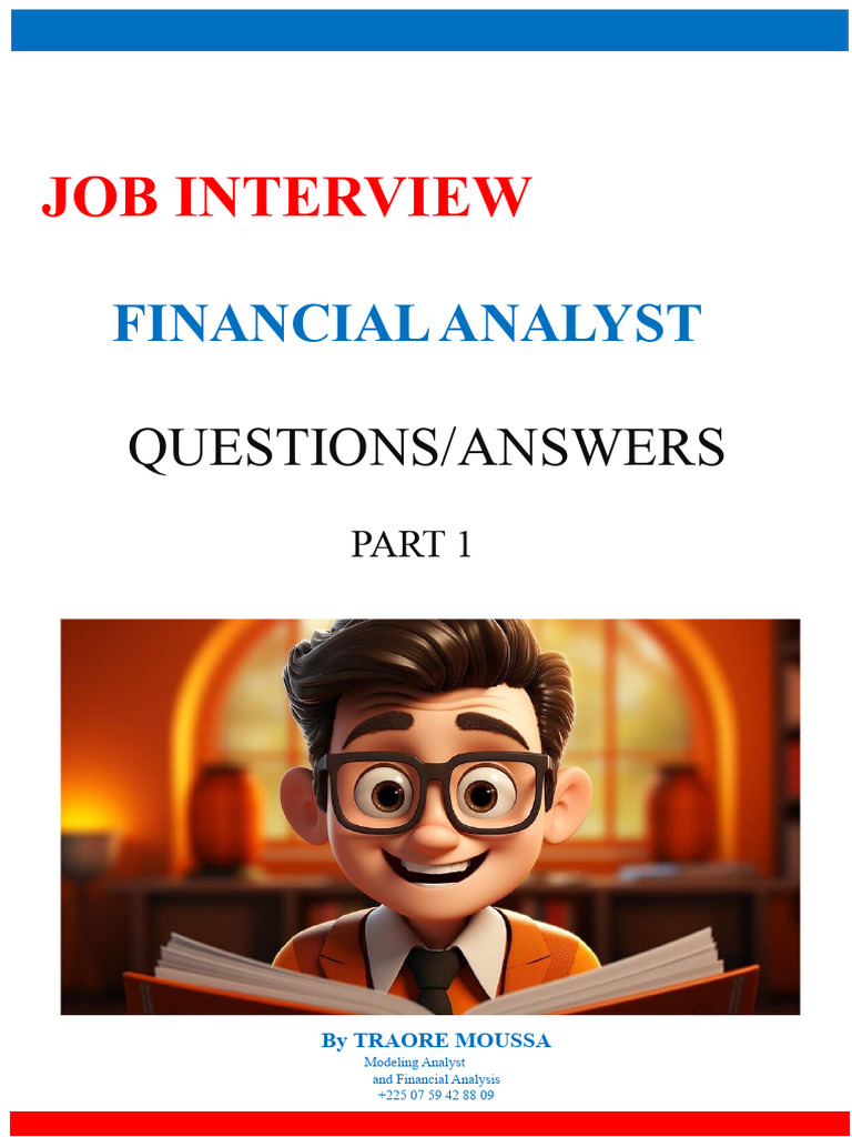 Financial Analyst Interview Questions Answers | PDF | Financial Risk ...