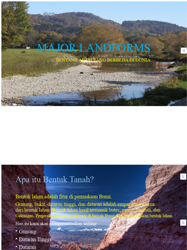 SST PPT BENTUK LAHAN UTAMA.pptx | PDF