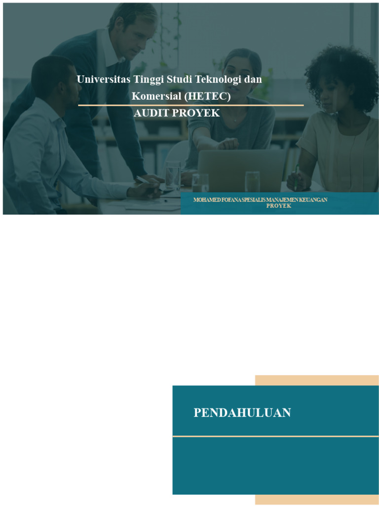 Audit Proyek Pembangunan Bank Dunia | PDF