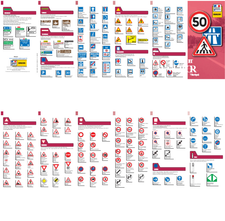 signage brochure | PDF | Road | Transport Infrastructure