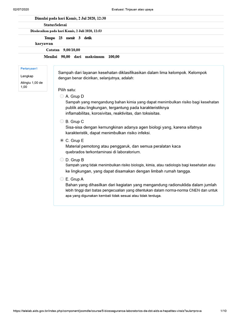 Panduan Biosafety – Laboratorium DST, AIDS, dan Hepatitis Virus TELELAB ...