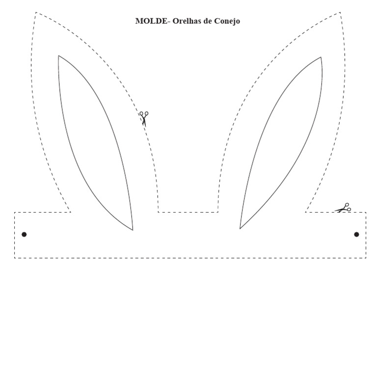 Molde Orejas de Conejo-1 PDF | PDF