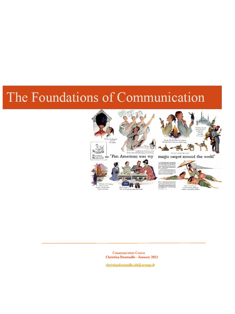 The Foundations of Communication.pdf | PDF | Communication | Direct ...