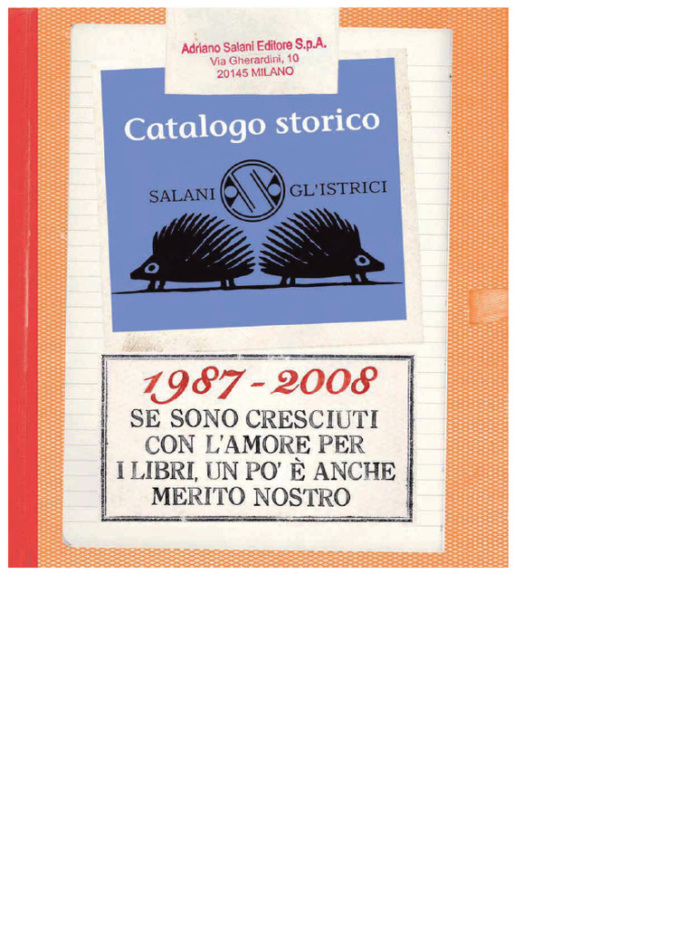 Historia de Salani y los Istrici | PDF | Literatura infantil