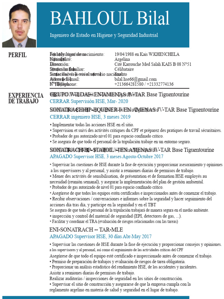 CV Bilal PDF | PDF