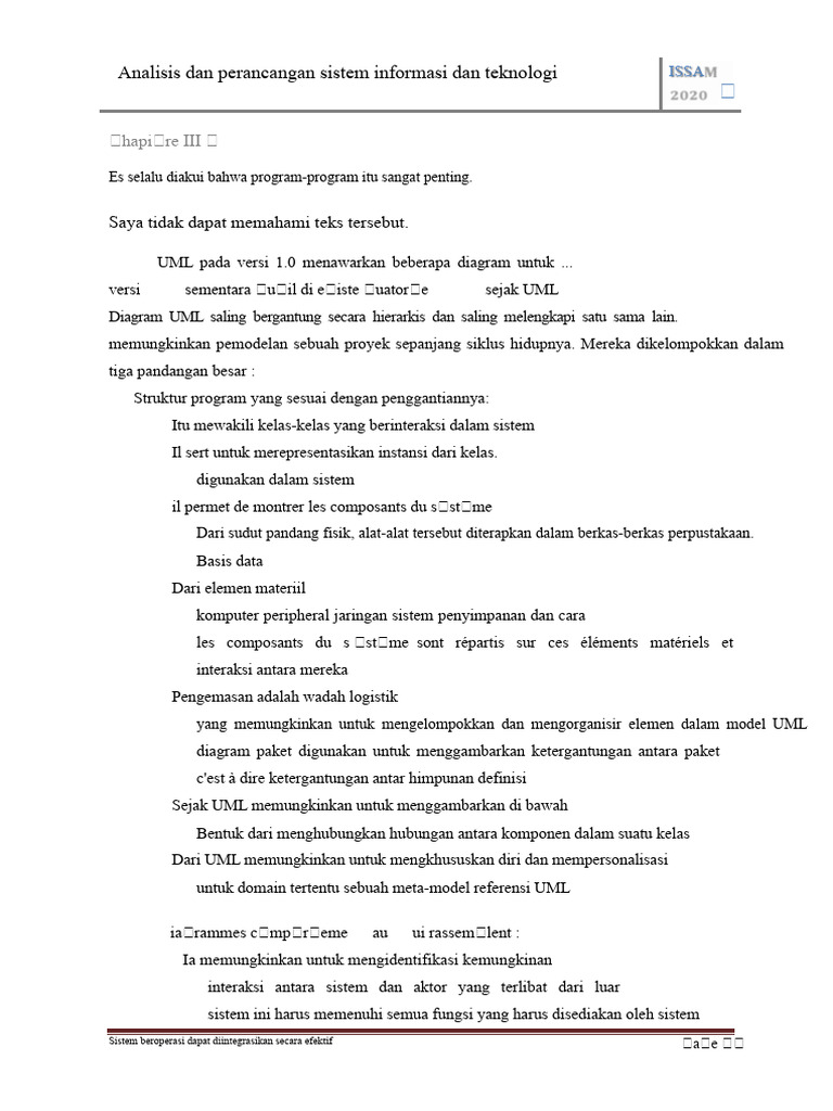 Analisis dan perancangan sistem informasi - UML 2.5 bab 3.pdf | PDF