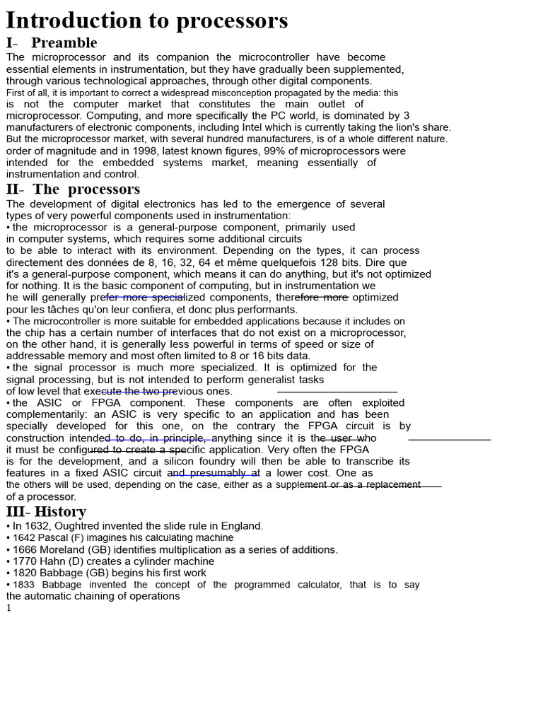 Introduction To Processors | PDF | Central Processing Unit | Programming