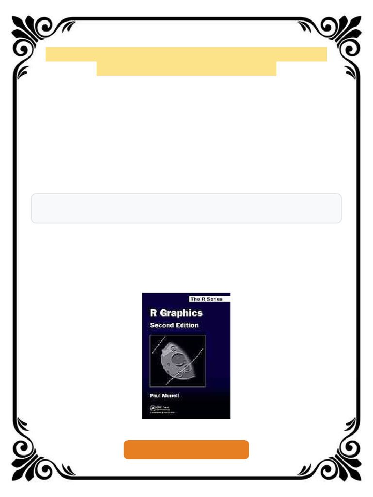 R Graphics Second Edition Murrell ebook direct download | PDF ...