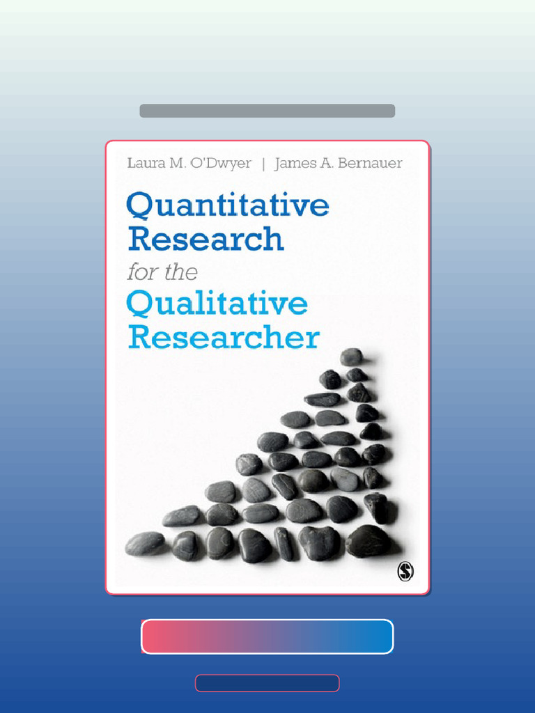 Test Bank of Quantitative Research for the Qualitative Researcher eBook ...