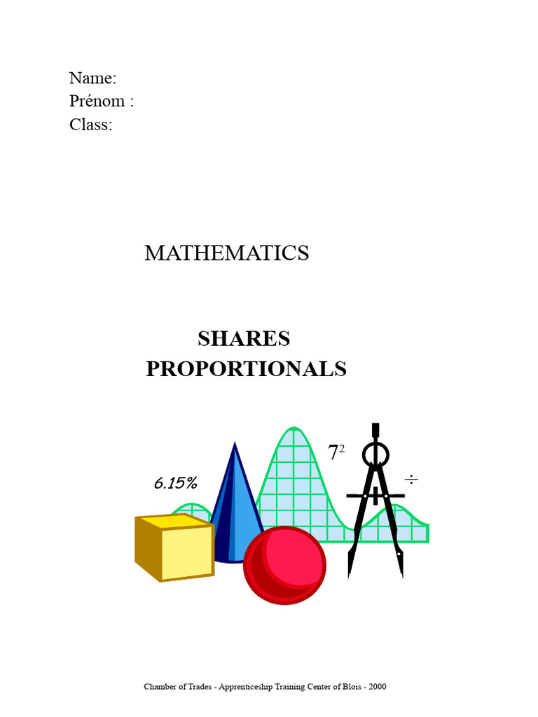 proportional_shared_courses.pdf | PDF | Apprenticeship | Mathematics