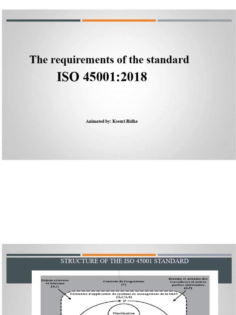 Understanding ISO 45001:2018 Standards | PDF | Occupational Safety And ...