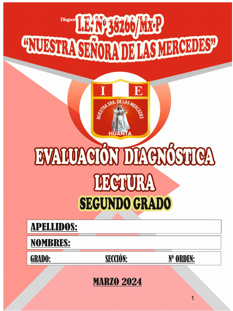 2nd-Diagnostic Reading Test | PDF