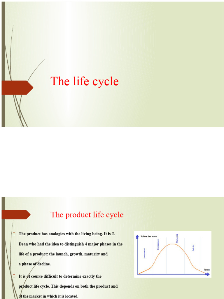The Product Life Cycle | PDF | Economics | Economies