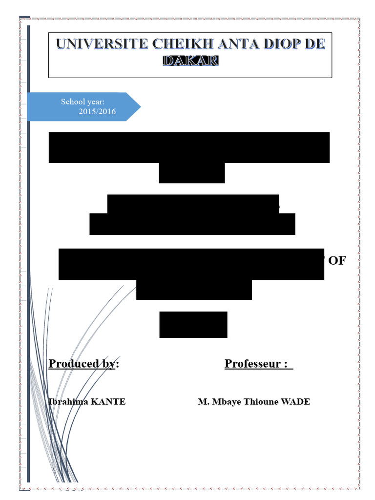 Environmental Impact Study of the KHONDIO IK Project | PDF | Soil | Wound