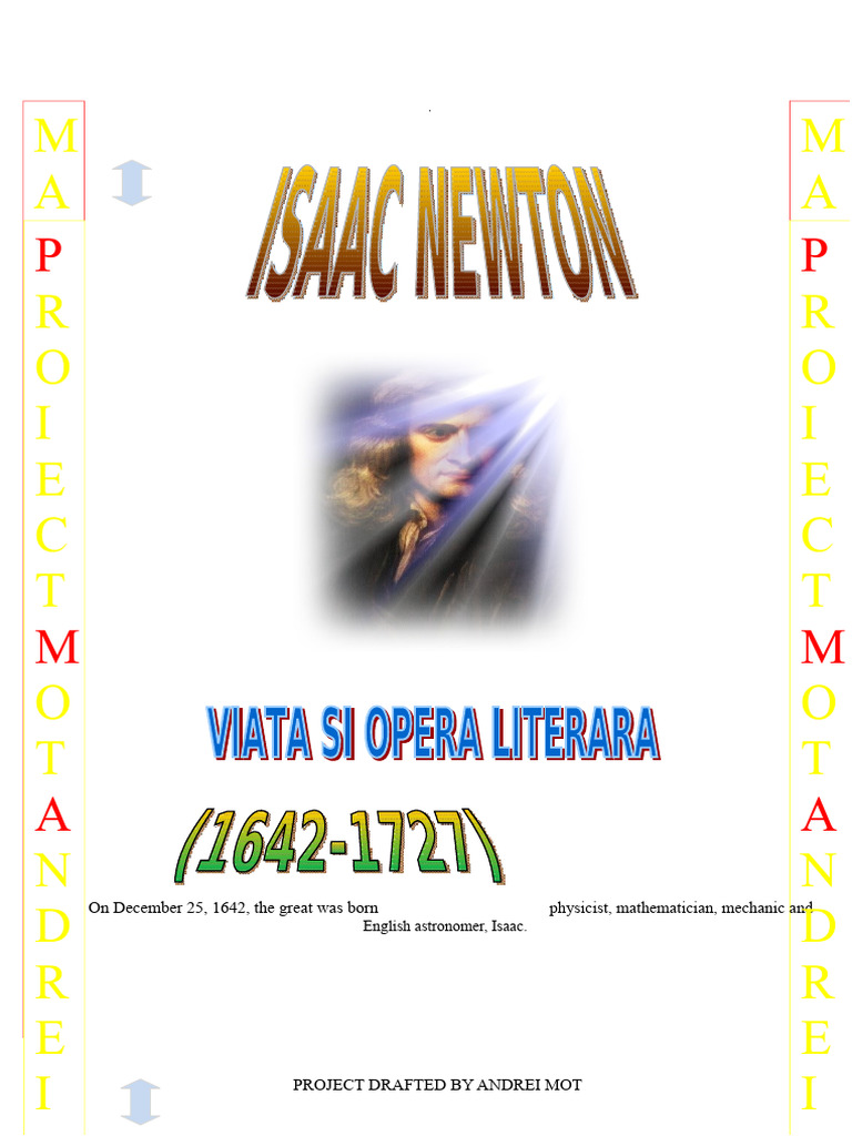Isaac Newton - Works and Literary Life | PDF | Isaac Newton | Force