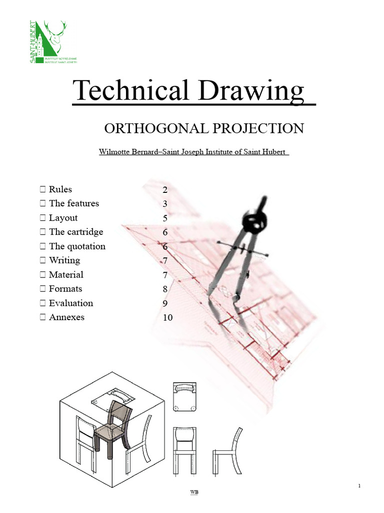 31 05 11Technical Drawing Orthogonal Projection | PDF | Technical Drawing