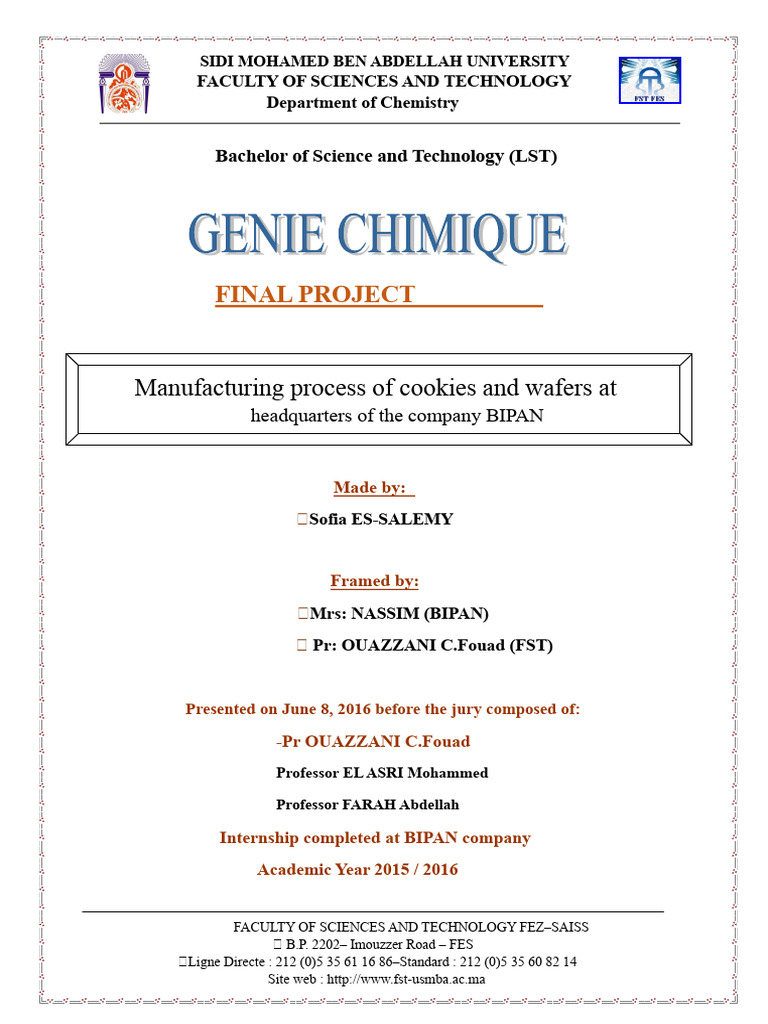 Manufacturing Process of B - ES-SALEMY Sofia - 3131 PDF | PDF ...