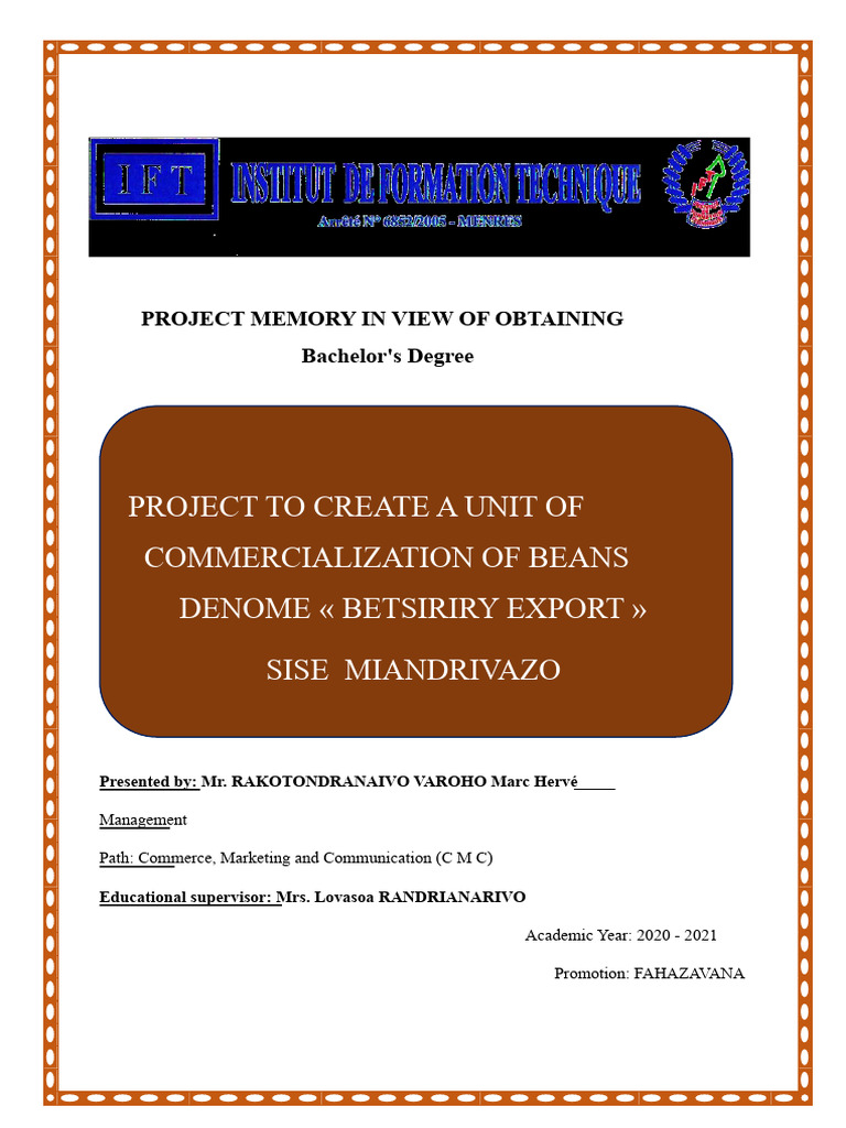 Bachelor's thesis Marc | PDF | Agriculture | Legume