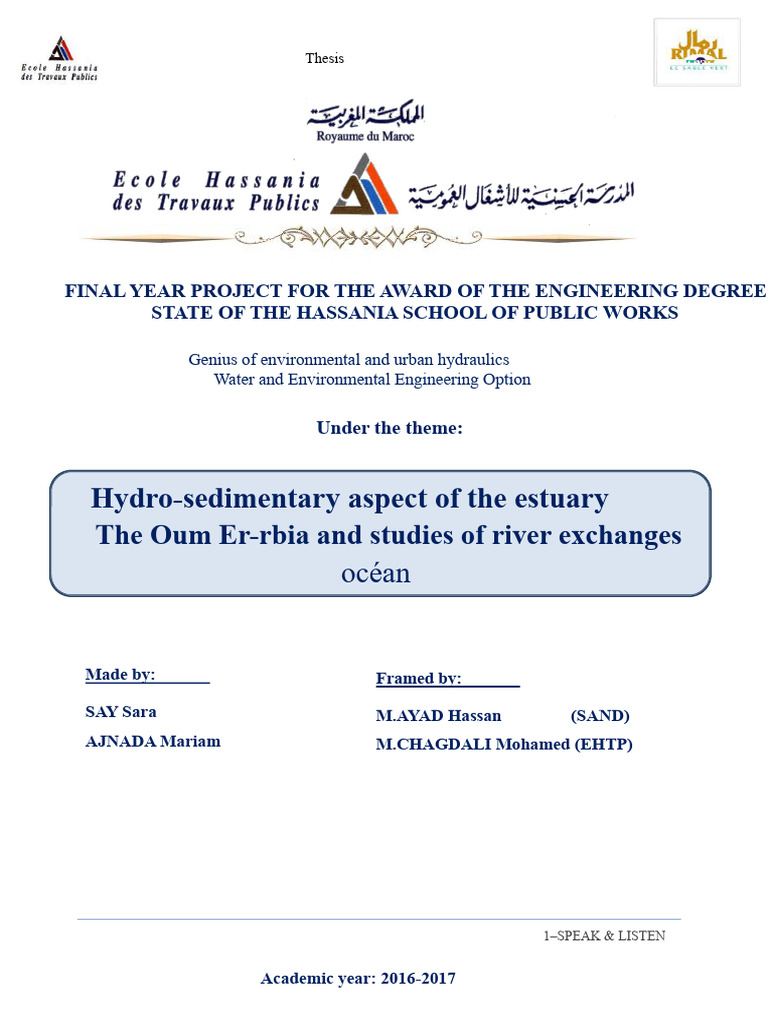 Final Revised Pfe Report | PDF | Coast | Sea