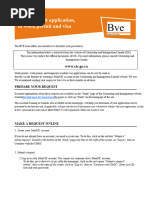 Updating IRCC Application via Webform | PDF