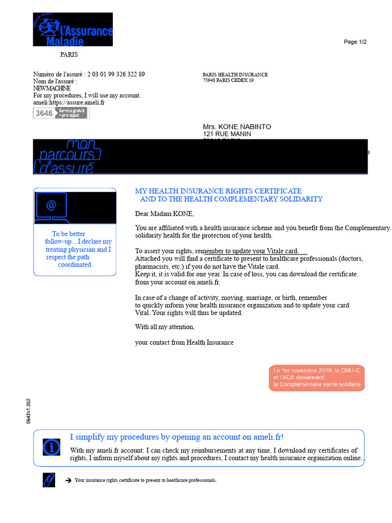 KONE NABINTO - Compressed PDF | PDF | Social Programs | Health Care