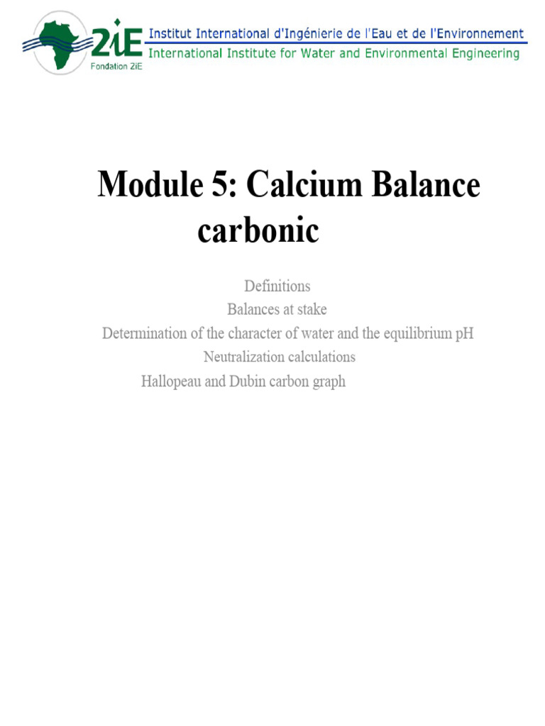 Calco-Carbonic Balance (Automatic Recording) | PDF | Ph | Bicarbonate