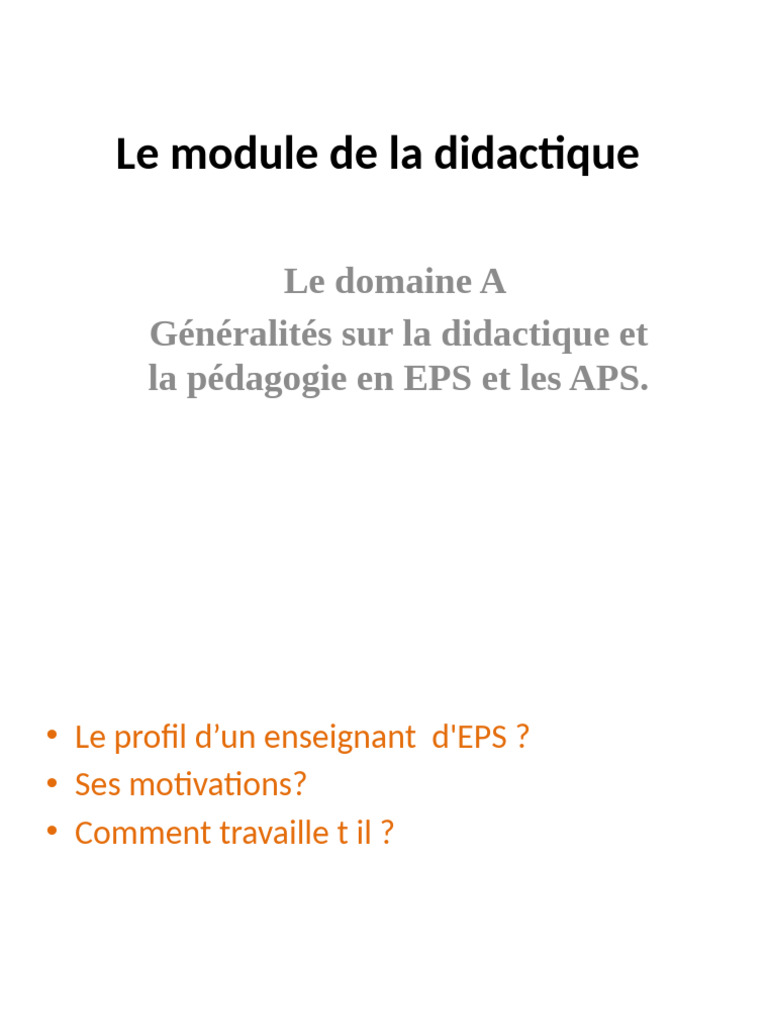 Didactique | PDF | Apprentissage | Enseignement