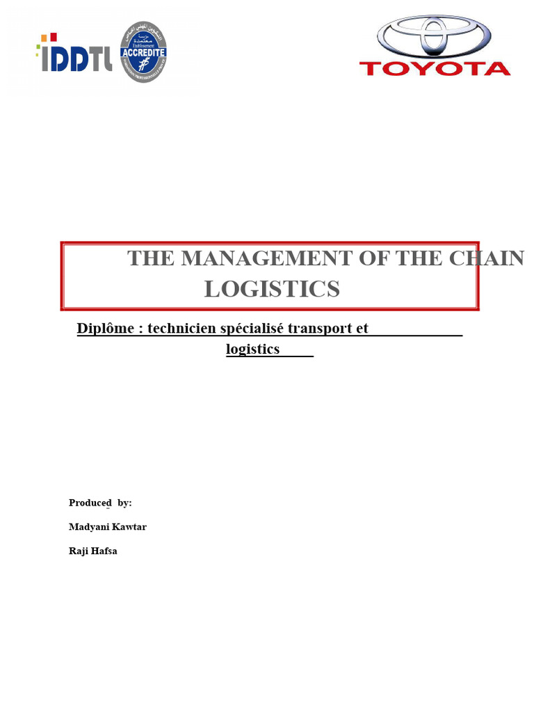 PFE.docx | PDF | Logistics | Supply Chain