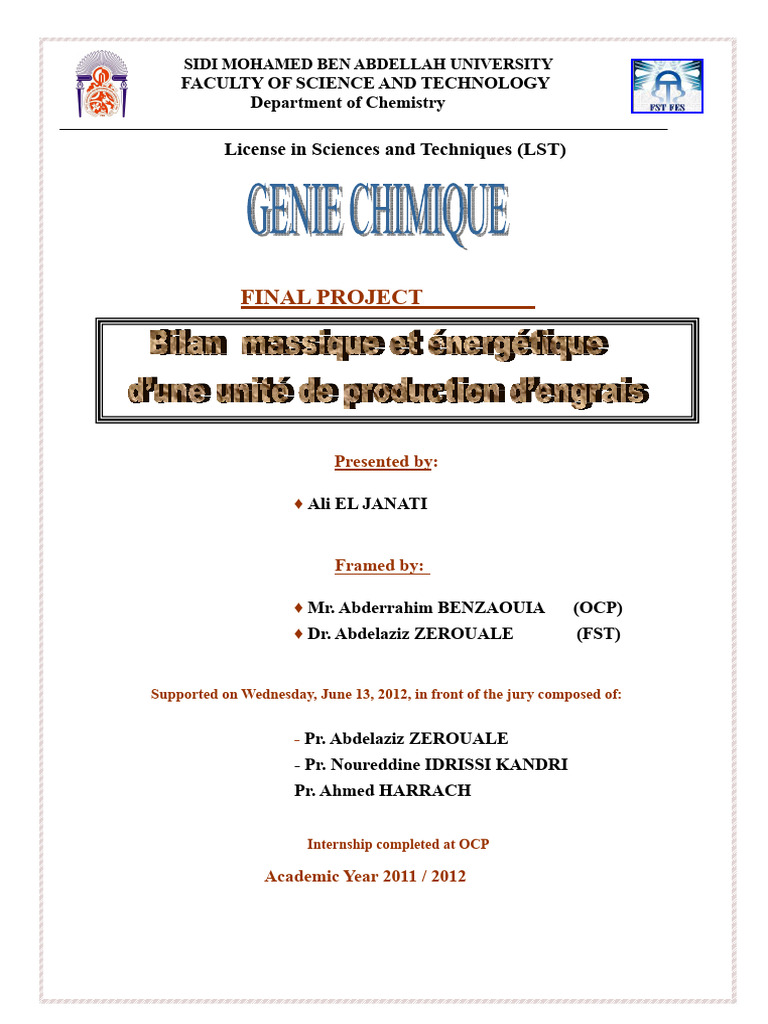 Fertilizer Production Process at OCP | PDF | Fertilizer | Soil