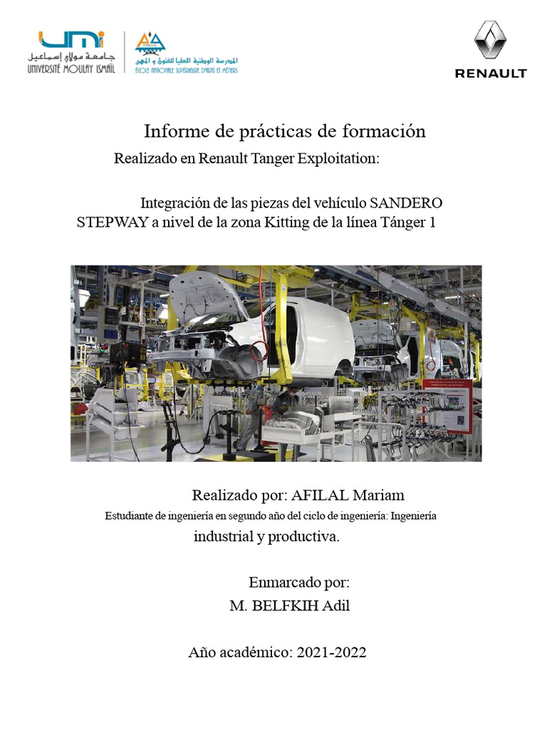 Informe PFA | PDF | Renault | Nissan