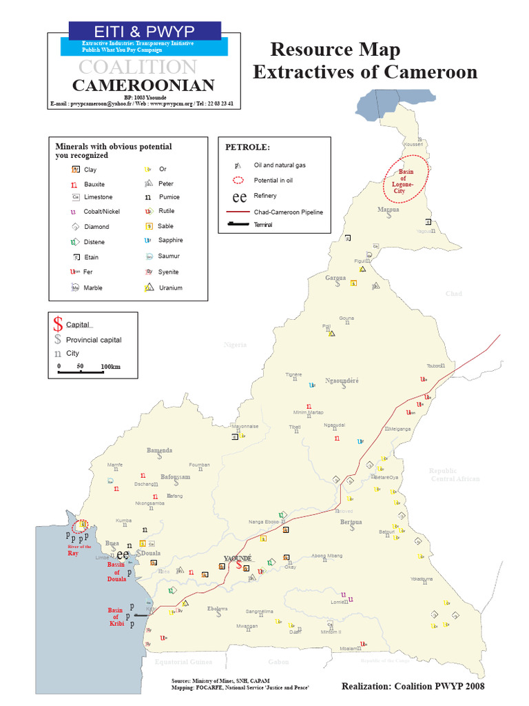 Cameroon Extractive Resources Overview | PDF | Materials | Minerals