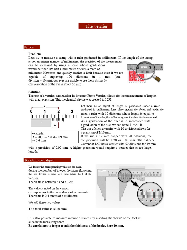 The vernier.pdf | PDF