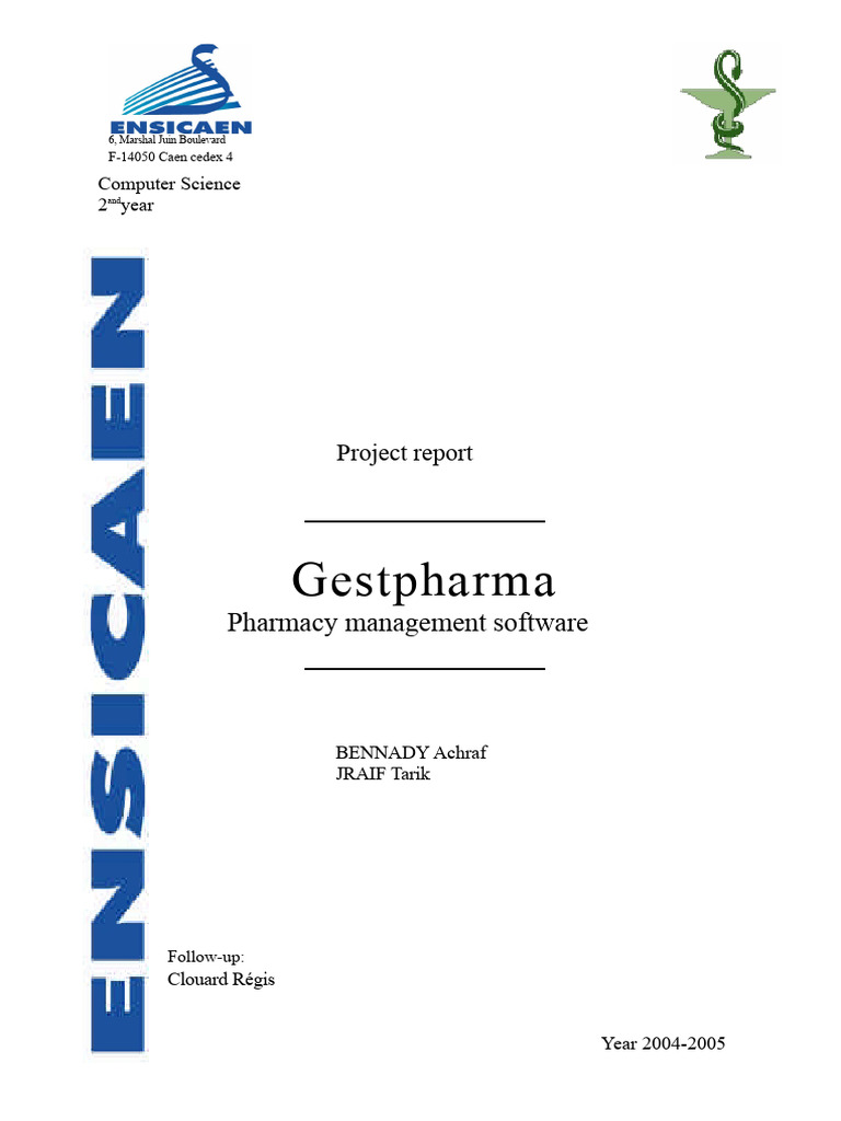 Gestpharma Pharmacy Management Software | PDF | Databases | Window (Computing)