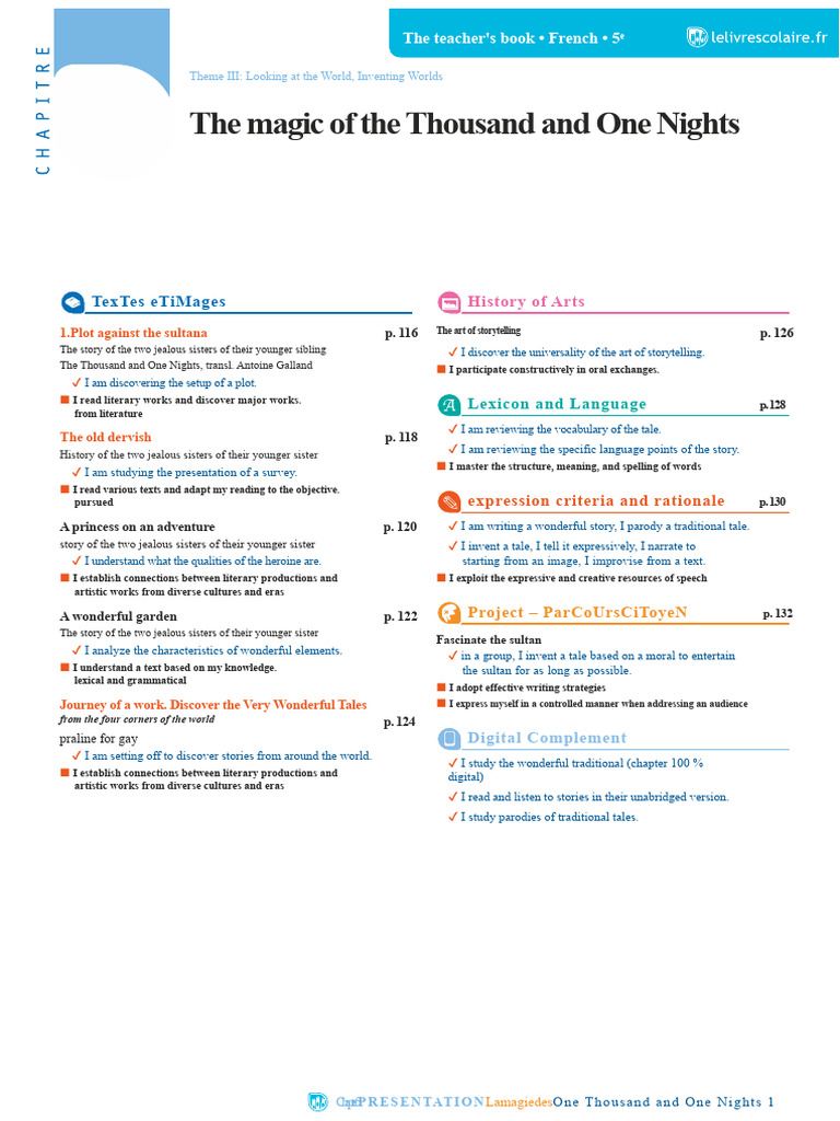 Silo - Tips Book Prof Fr5 Chap05 | PDF | One Thousand And One Nights ...