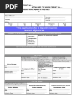 Outdoor Duty Slip Format | PDF