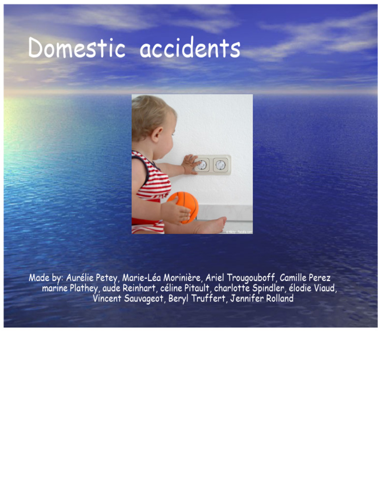 Home accidents | PDF | Burn | Wound