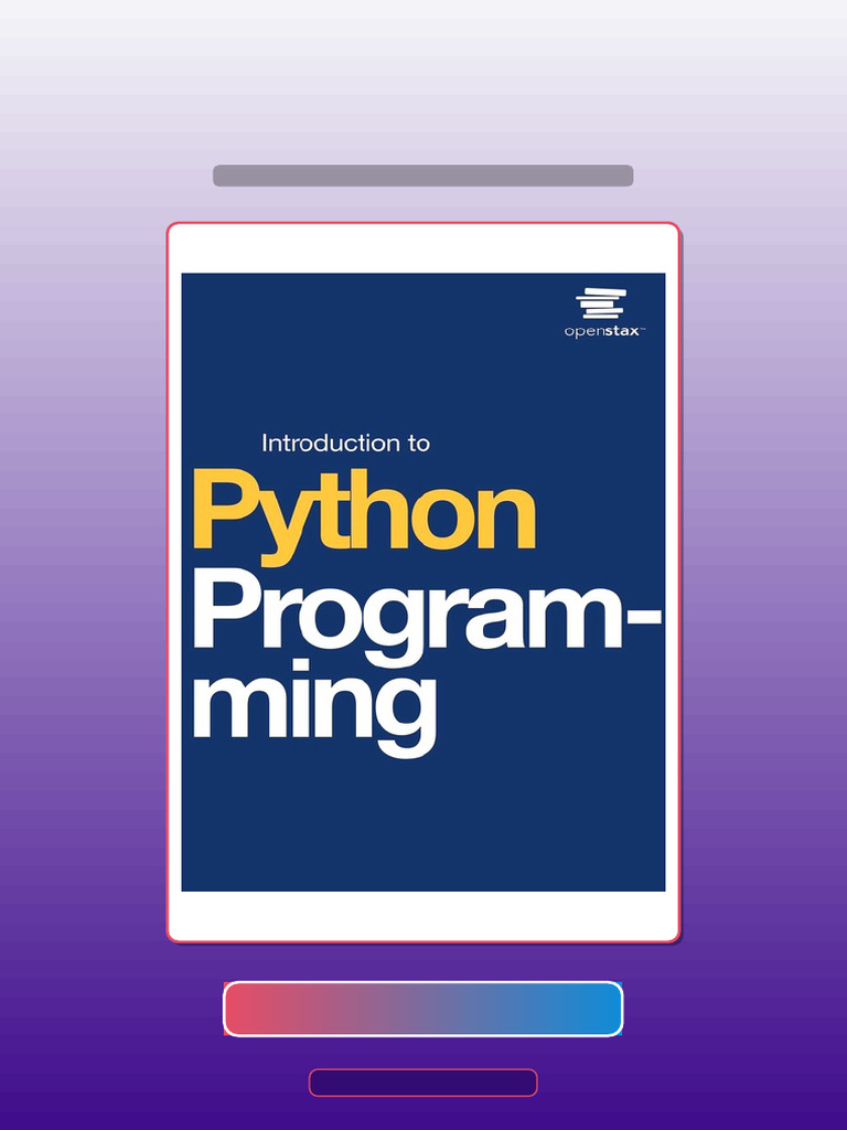 Downloadable Test Bank Openstaxs Introduction to Python Programming ...