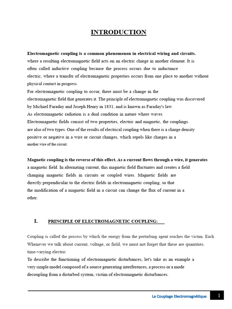 Electromagnetic Coupling Presentation.pdf | PDF | Inductance ...