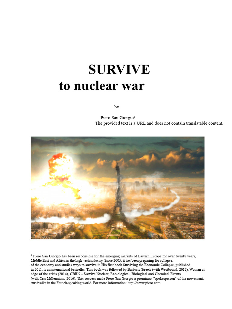 Surviving Nuclear War: A Guide | PDF | Nuclear Weapons | Radiation