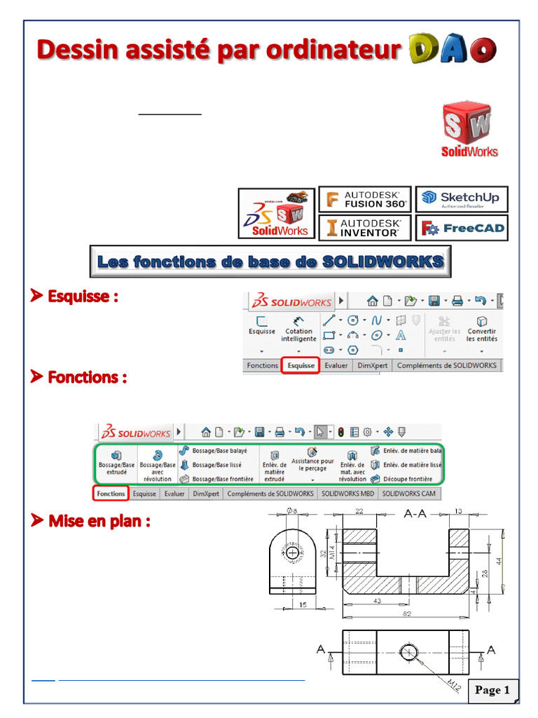 CAD Tutorial: Creating 3D Parts | PDF | Computer Aided Design