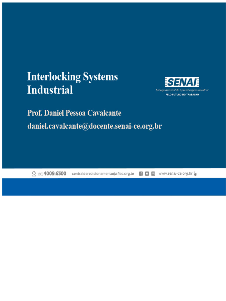 Industrial Interlocking Systems | PDF | Risk | Safety