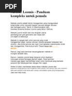 Tutorial Sketsa Wajah untuk Pemula | PDF | Seni | Pengembangan Diri
