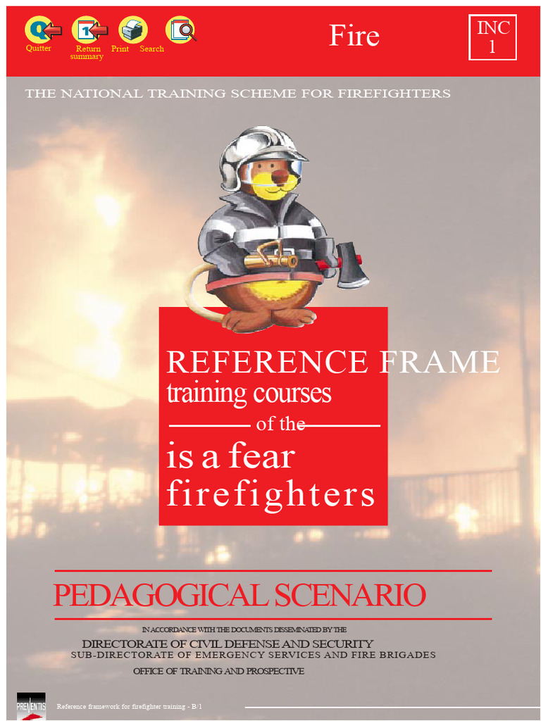 Firefighter Training Framework Guide | PDF | Firefighter | Fire Engine