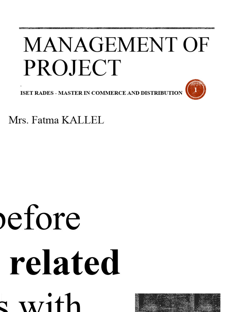 Project Management - Chapter 3 | PDF | Project Management