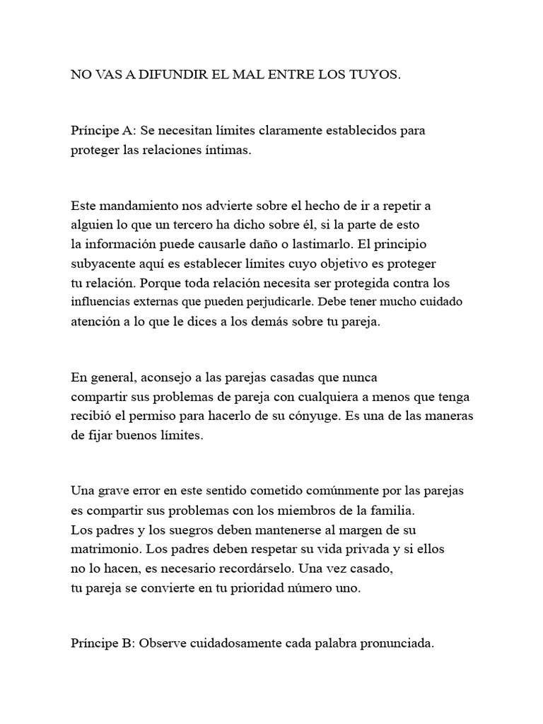 7 Principios para Hacer Durar Su Amor | PDF | Amor | Las emociones