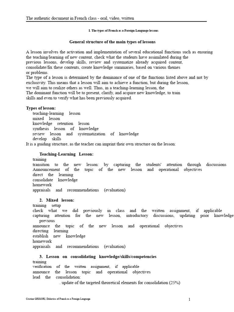 6 Types of Programming Lessons | PDF | Knowledge | Educational Assessment