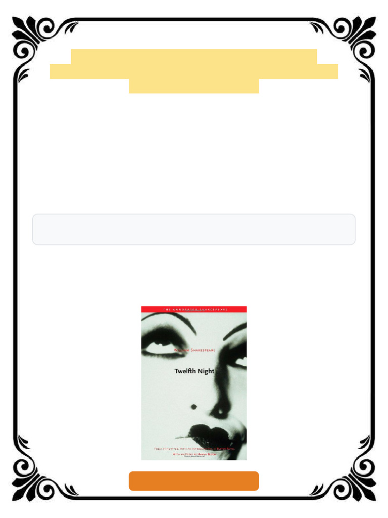 The Annotated Shakespeare Twelfth Night William Shakespeare ebook ...