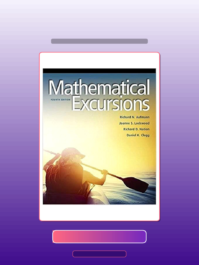 Mathematical Excursions 4th Edition by Richard N Aufmann eBook and ...