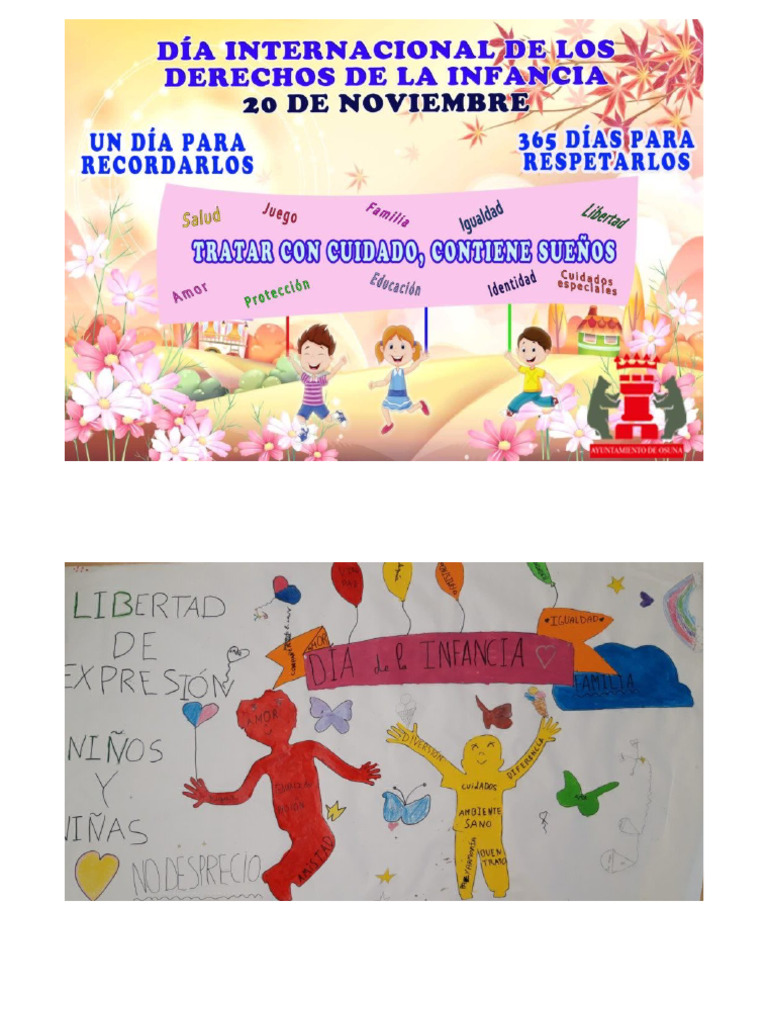 Día Universal del Niño: Derechos y Deberes | PDF