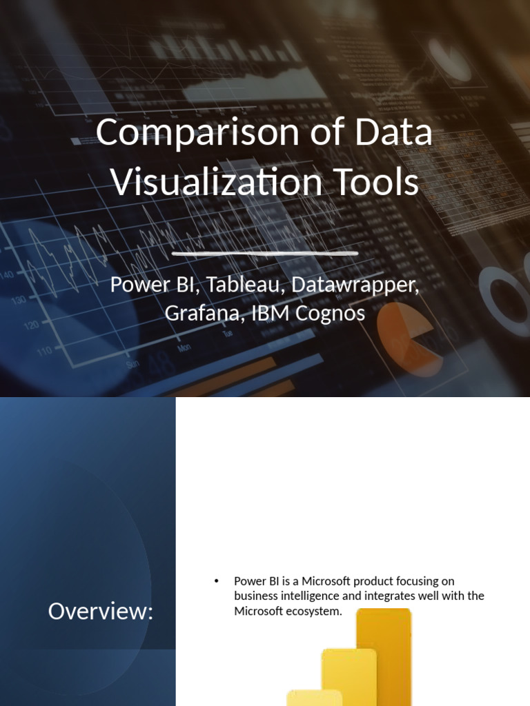 Data Visualization Tools Comparison | PDF | Business Intelligence ...